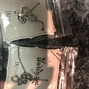 thirty-one | Jewelry | Nwt Jk Jewell Initial Necklaces By Thirtyone ...